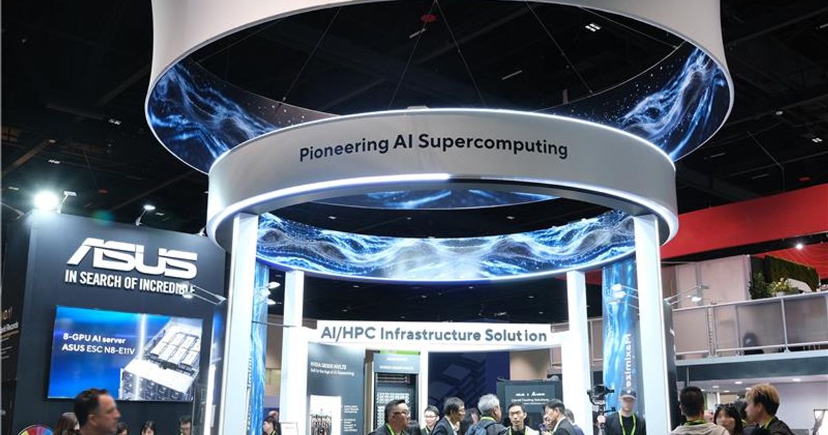 華碩AI POD搭載NVIDIA GB300 NVL72於GTC首次亮相 斬獲關鍵訂單 | 華碩新聞中心 ASUS Pressroom | 官方華碩新聞、最新消息與新聞稿